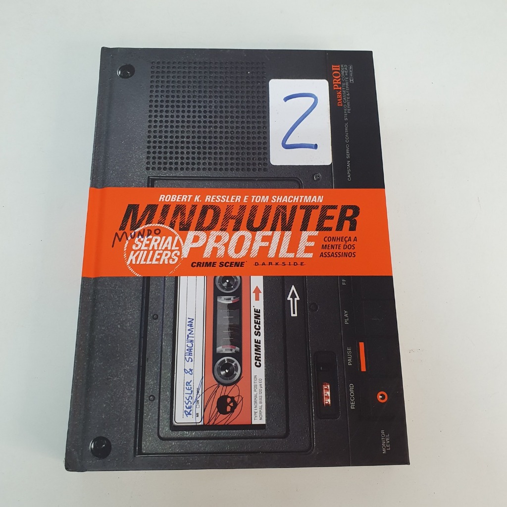 Livro Mindhunter Profile Serial Killers Darkside Crime Scene A59 ...