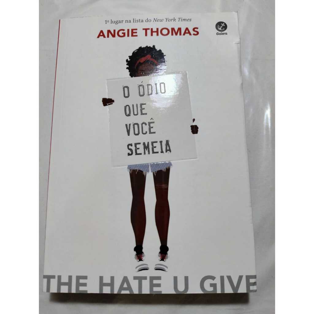 O ódio que você semeia - Angie Thomas | Shopee Brasil