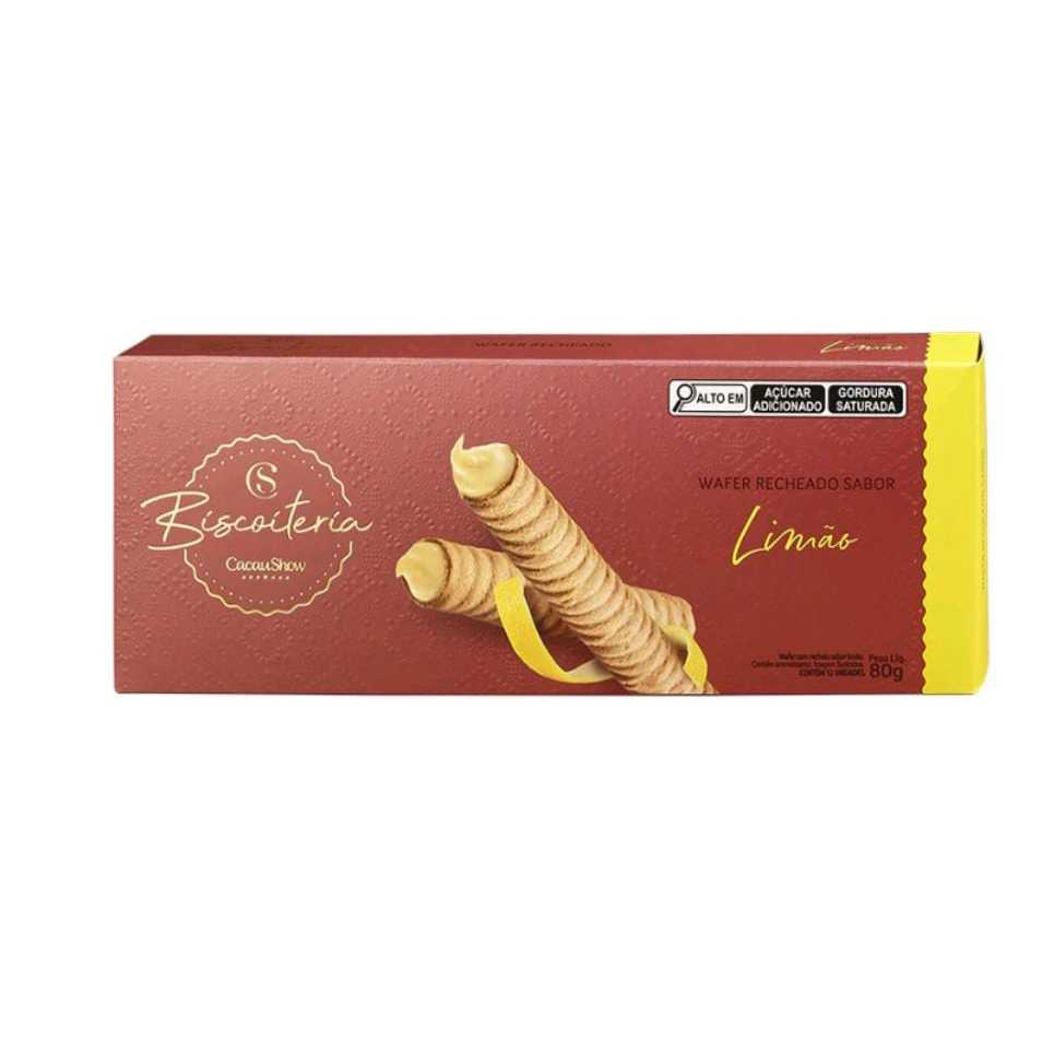 Chocolate Wafer Recheado Cacau Show 80G - Sabores Mil Folhas / LaNut ...