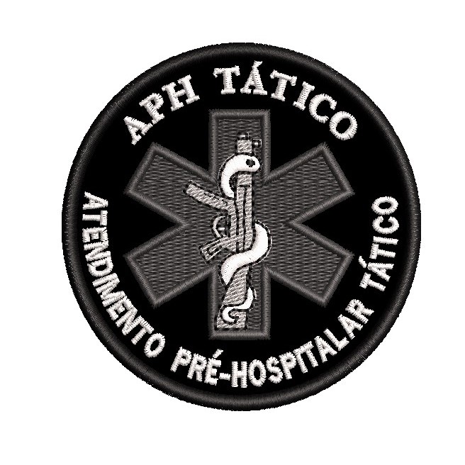 Patch Bordado - APH Tático Atendimento Pré Hospitalar | Shopee Brasil