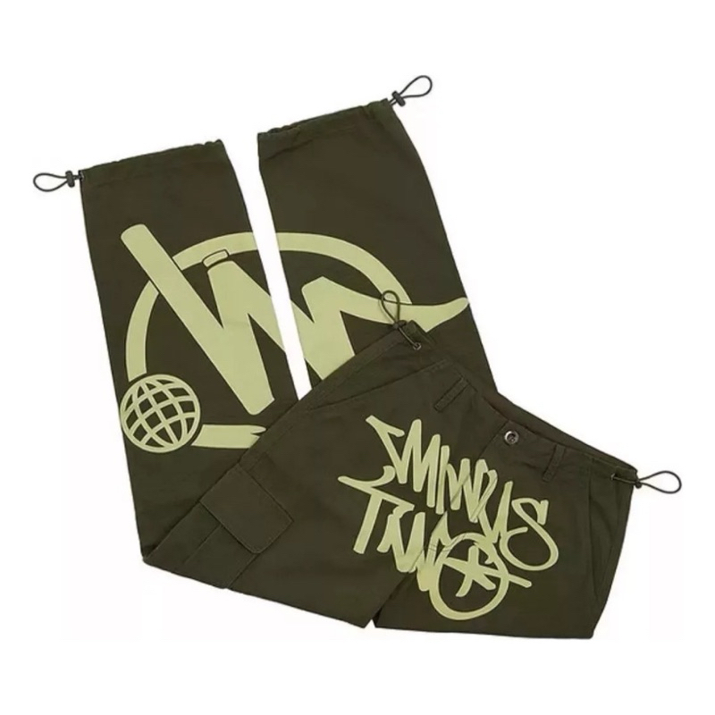 Minus two calça larga verde y2k central cee uk drip | Shopee Brasil