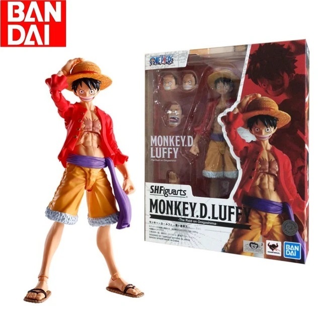 LUFFY - Monkey D. Luffy (The Raid on Onigashima) - S.H Figuarts - One Piece - Bandai / Lacrado ...