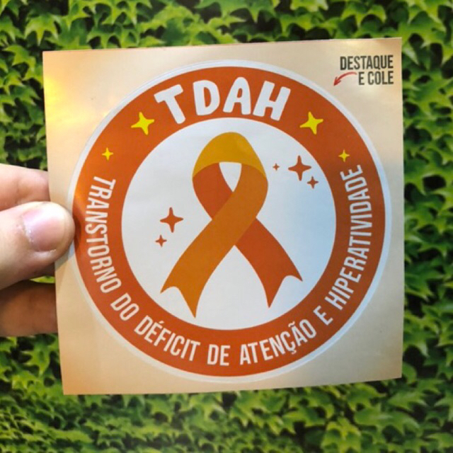 Adesivo TDAH - Transtorno de Déficit de Atenção Hiperatividade 1 ...