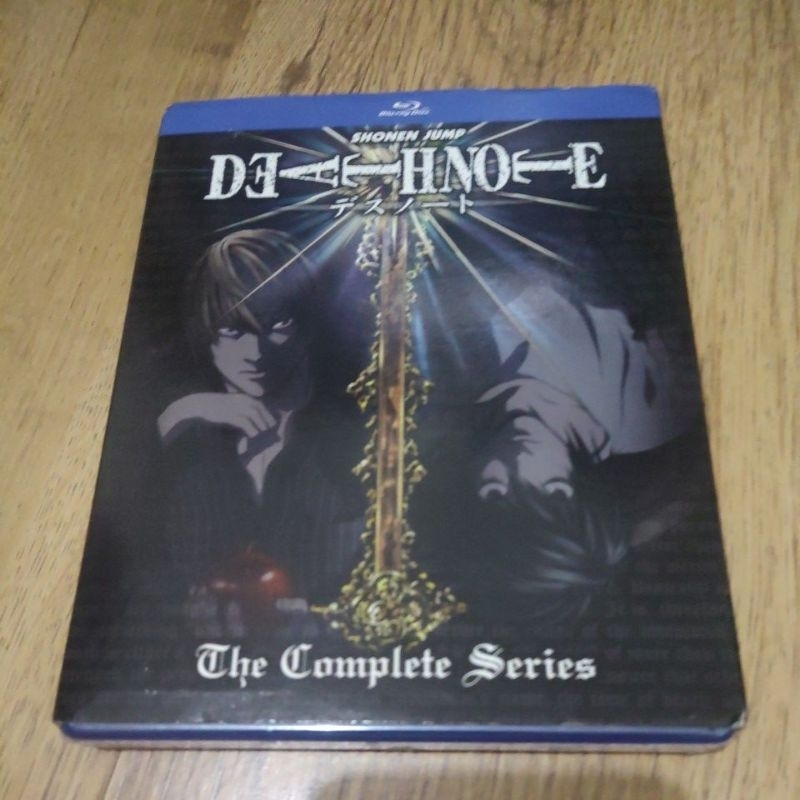 blu-ray death note edição americana com áudio em português 5 discos ...