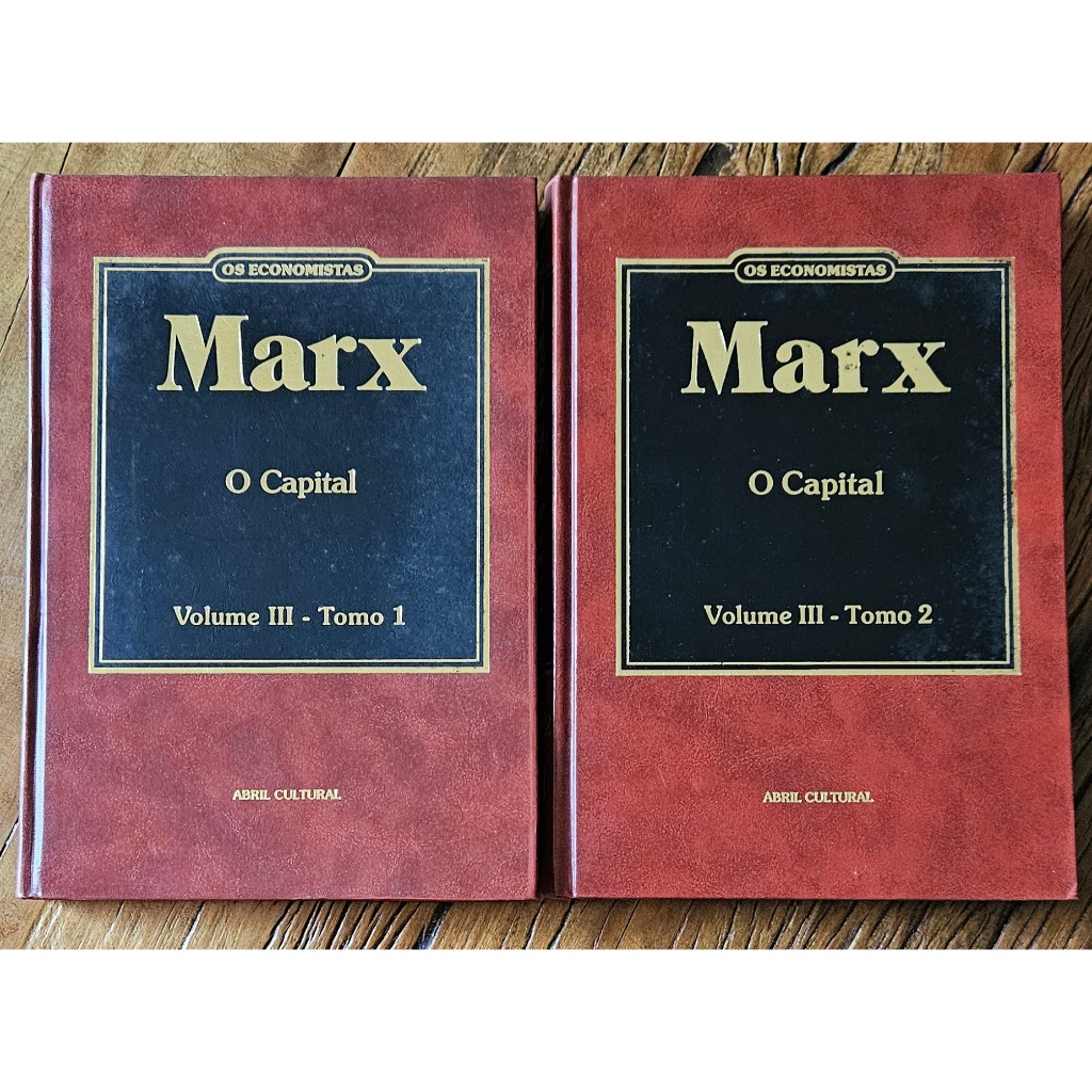 2 Livros Clássicos Karl Marx, O Capital, Volume III, Livro Terceiro ...