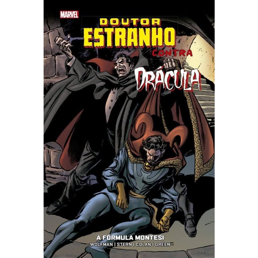 História em Quadrinhos (HQ) Doutor Estranho Contra Drácula: A Fórmula ...