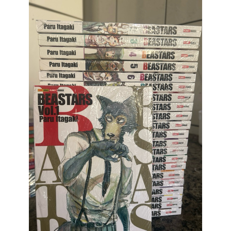 Beastars Coleção Completa com 22 volumes novo/lacrado | Shopee Brasil
