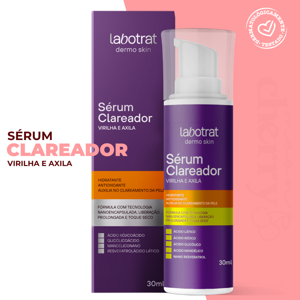 Clareador Virilha e Axila Sérum Labotrat | Shopee Brasil