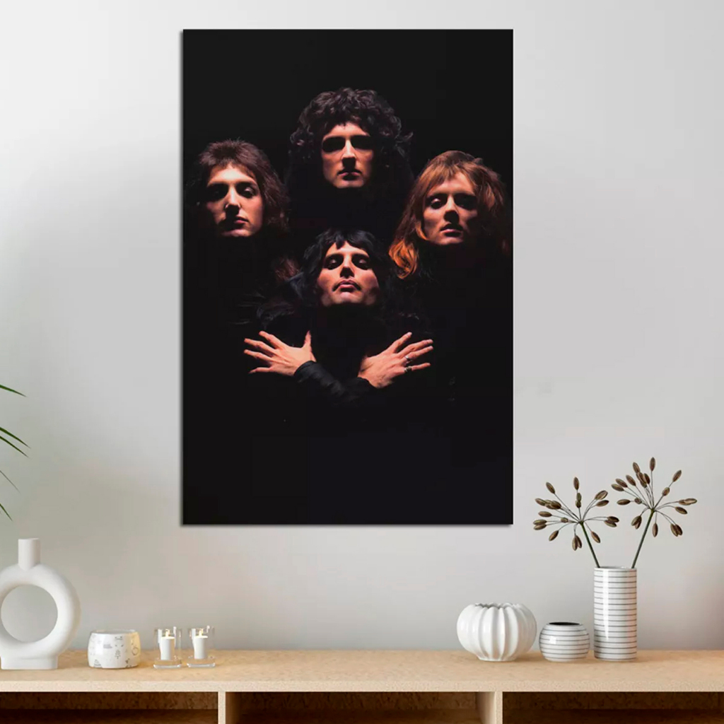 Quadro Decorativo Banda Queen Freddie Mercury Rock | Shopee Brasil