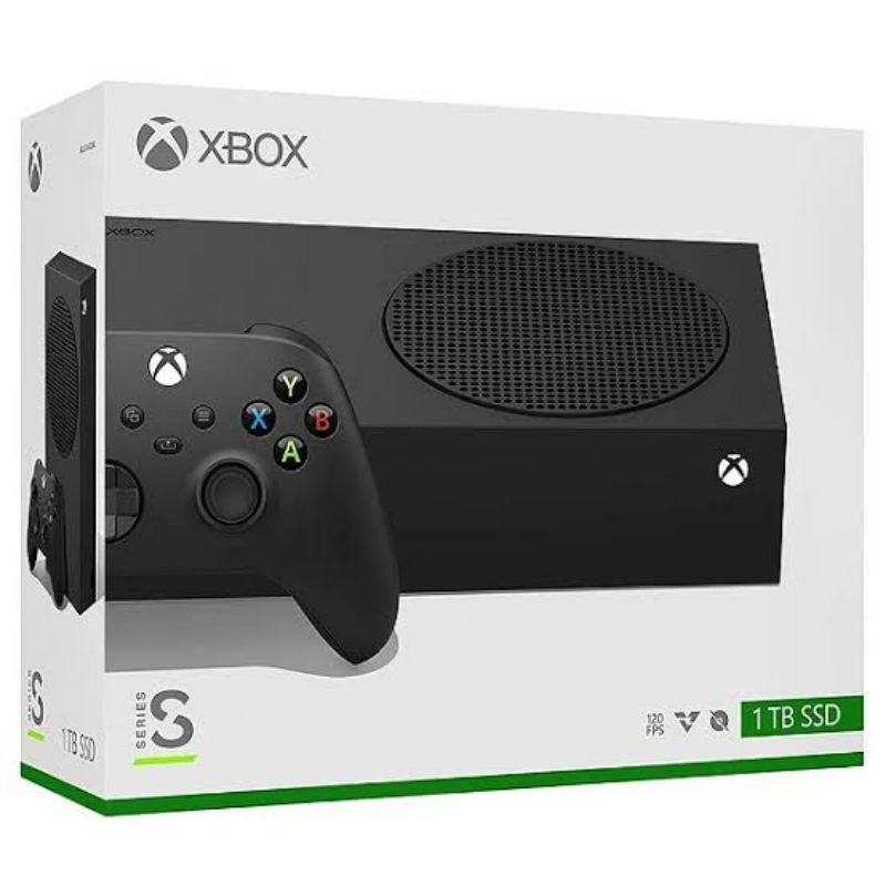 XBOX SERIES S - 1TB - BLACK PRETO - NOVO - ORIGINAL - LACRADO - PRONTA ENTREGA | Shopee Brasil
