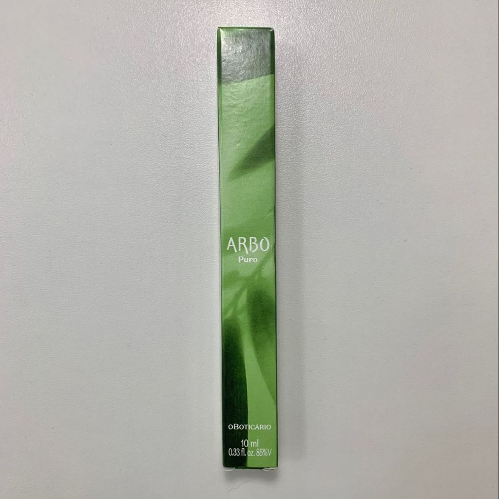 Colônia Arbo Puro 10ml O Boticário original | Shopee Brasil