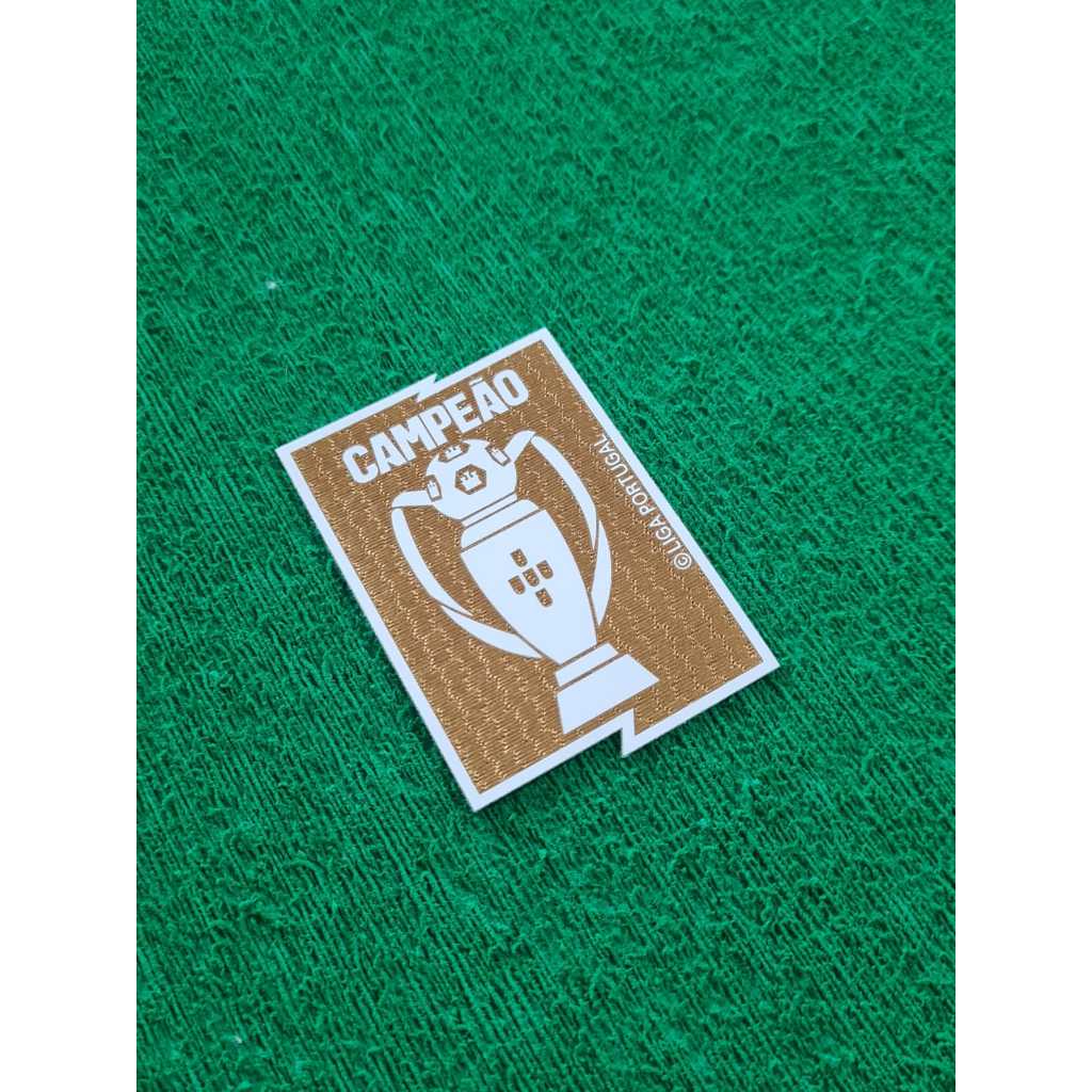 Patch Campeão Português Liga Portugal Personalização Benfica Pronta ...