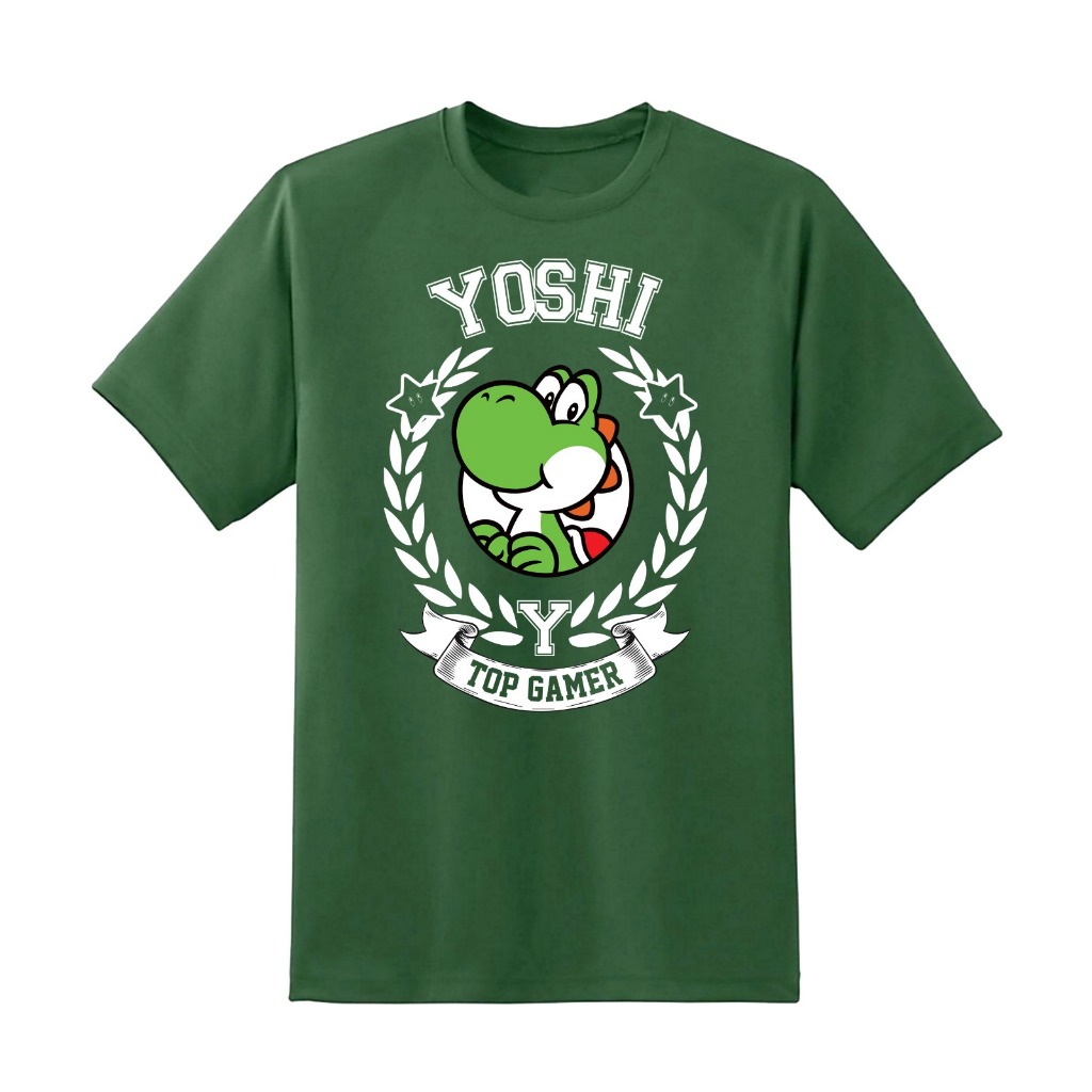 Camiseta Yoshi Games Jogos Mario Luigi Peach Play Player | Shopee Brasil