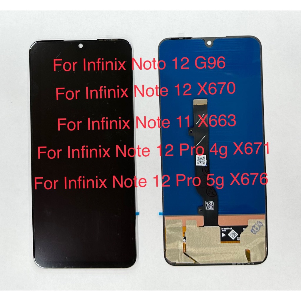 Tela Touch Display Lcd Infinix Note 12 / Note 12 Pro 4g / Note 12 Pro 5g / Note 11 | Shopee Brasil