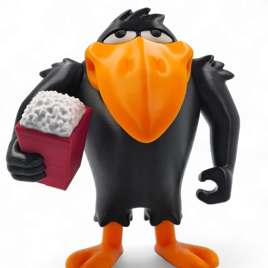 Você disse Pipoca? Boneco Jubileu 16cm: Meme do Pica-Pau, Estátua ...