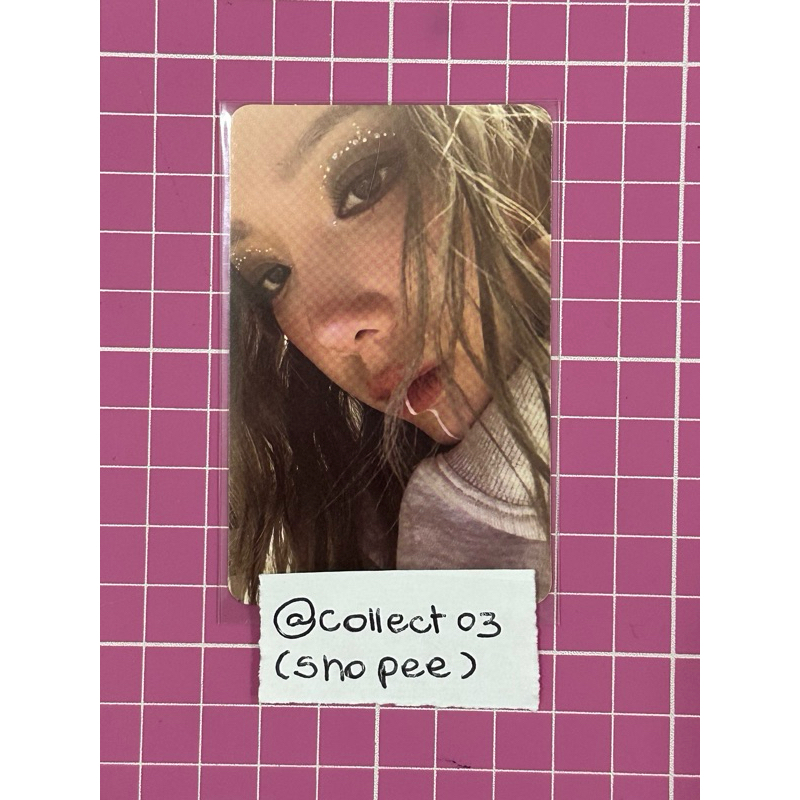 TAEYEON PHOTOCARD ALBUM INVU | Shopee Brasil