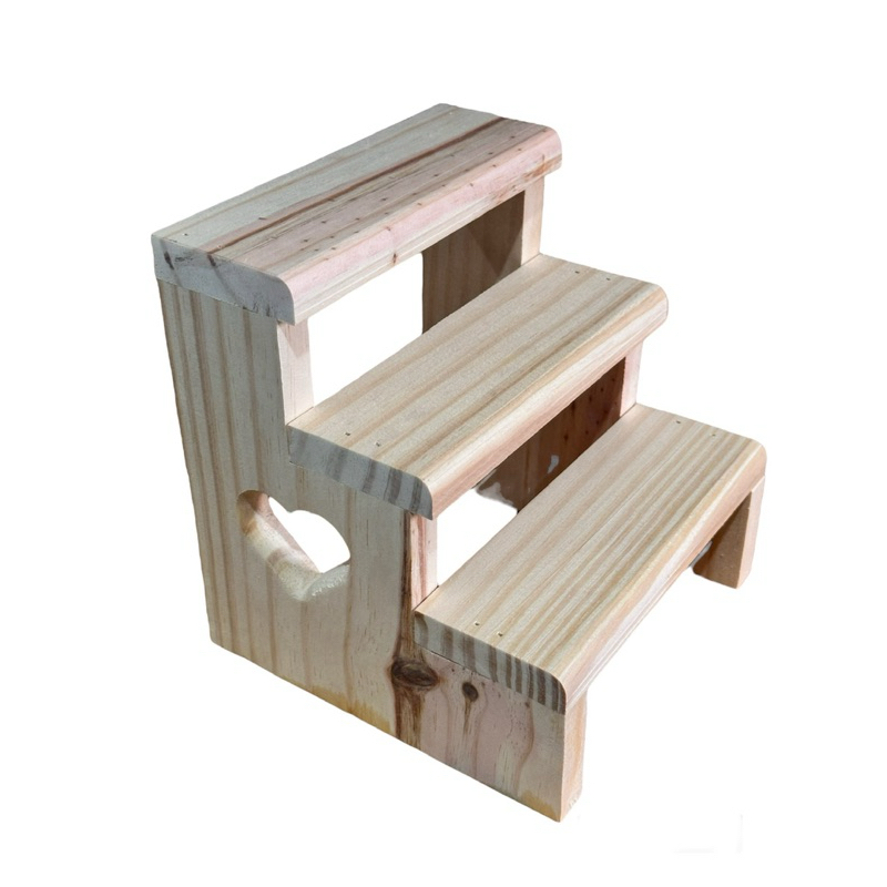MINI ESCADA DE MADEIRA EXPOSITOR | Shopee Brasil