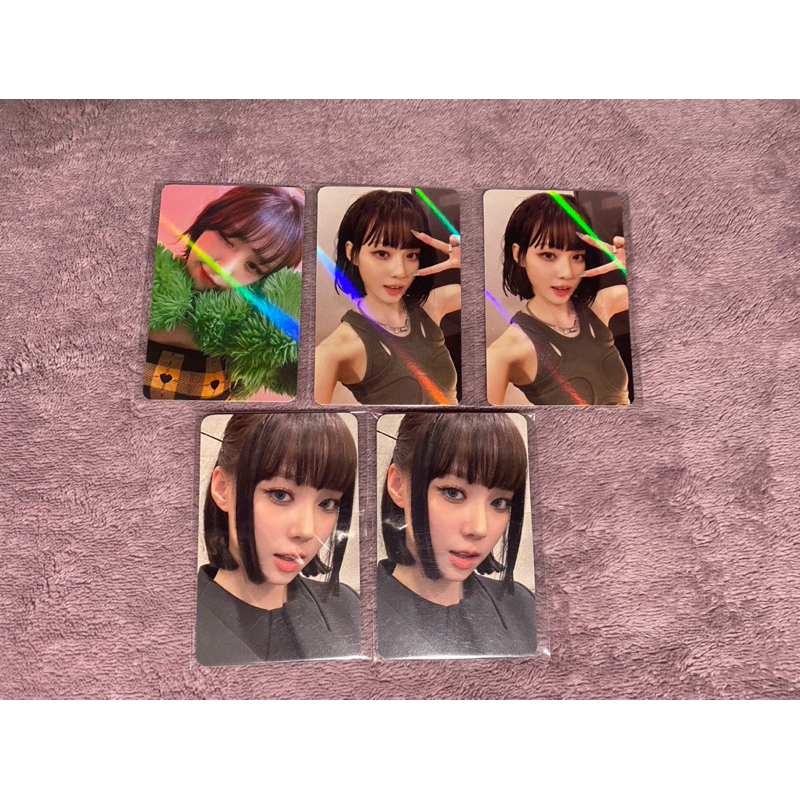 Got The Beat Red Velvet Wendy Aespa Winter Stamp On It Photocard POB ...