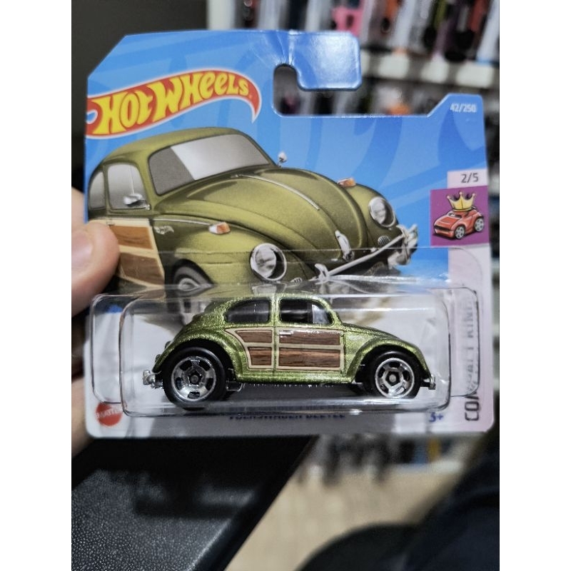 Volkswagen Beetle Fusca verde | Shopee Brasil