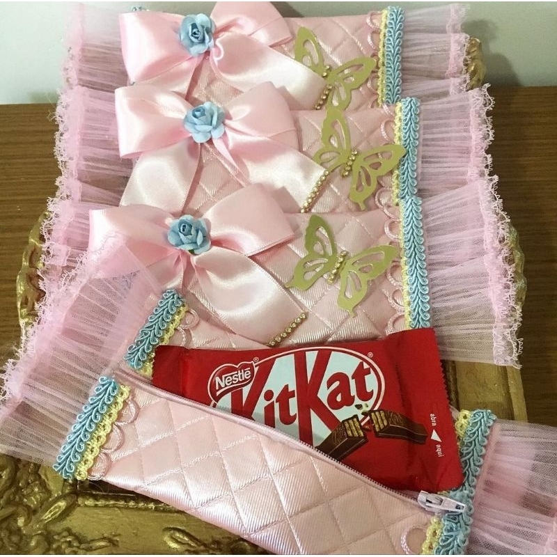 kit porta kit kat luxo jardim das borboletas . temos todos os temas ...