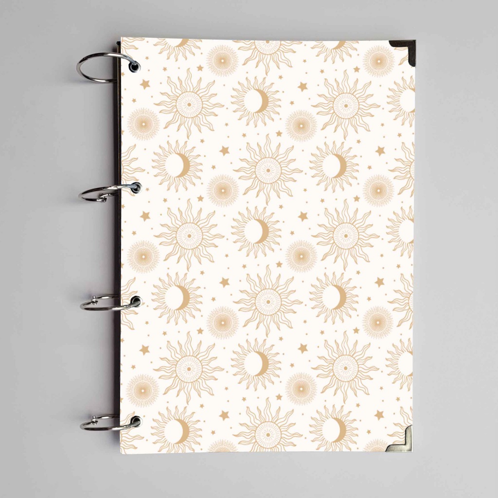 Caderno Argolado Sol Light (Capa e Argolas Articuladas) Tamanho ...