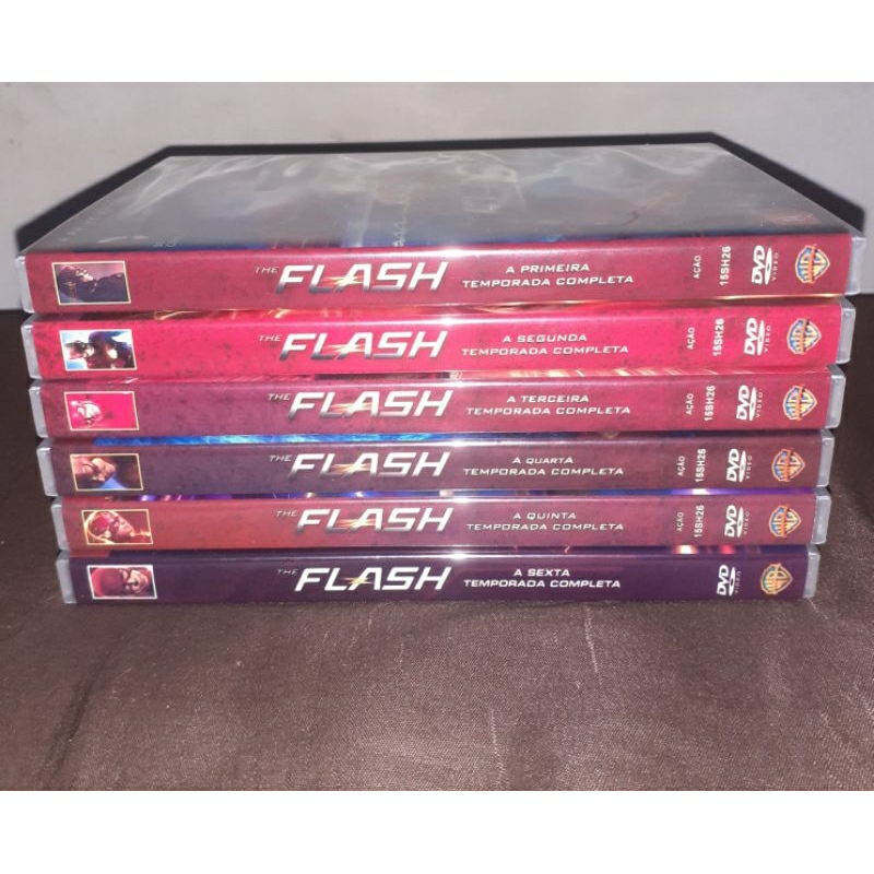 DVDs "Série The Flash (1⁰ à 6⁰ Temporada)." (Leia a Descrição do ...