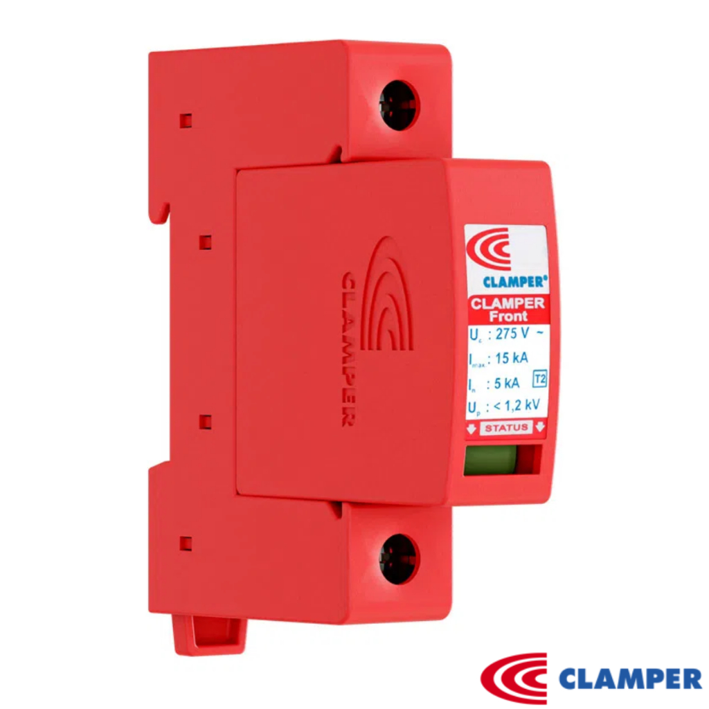 Protetor Surto DPS Clamper FRONT Anti Raio Vcl 275V 15Ka | Shopee Brasil