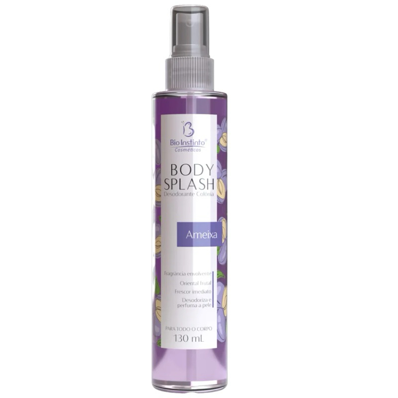 Perfume Corporal Desodorante Body Splash Ameixa Bio Instinto 130 ml ...