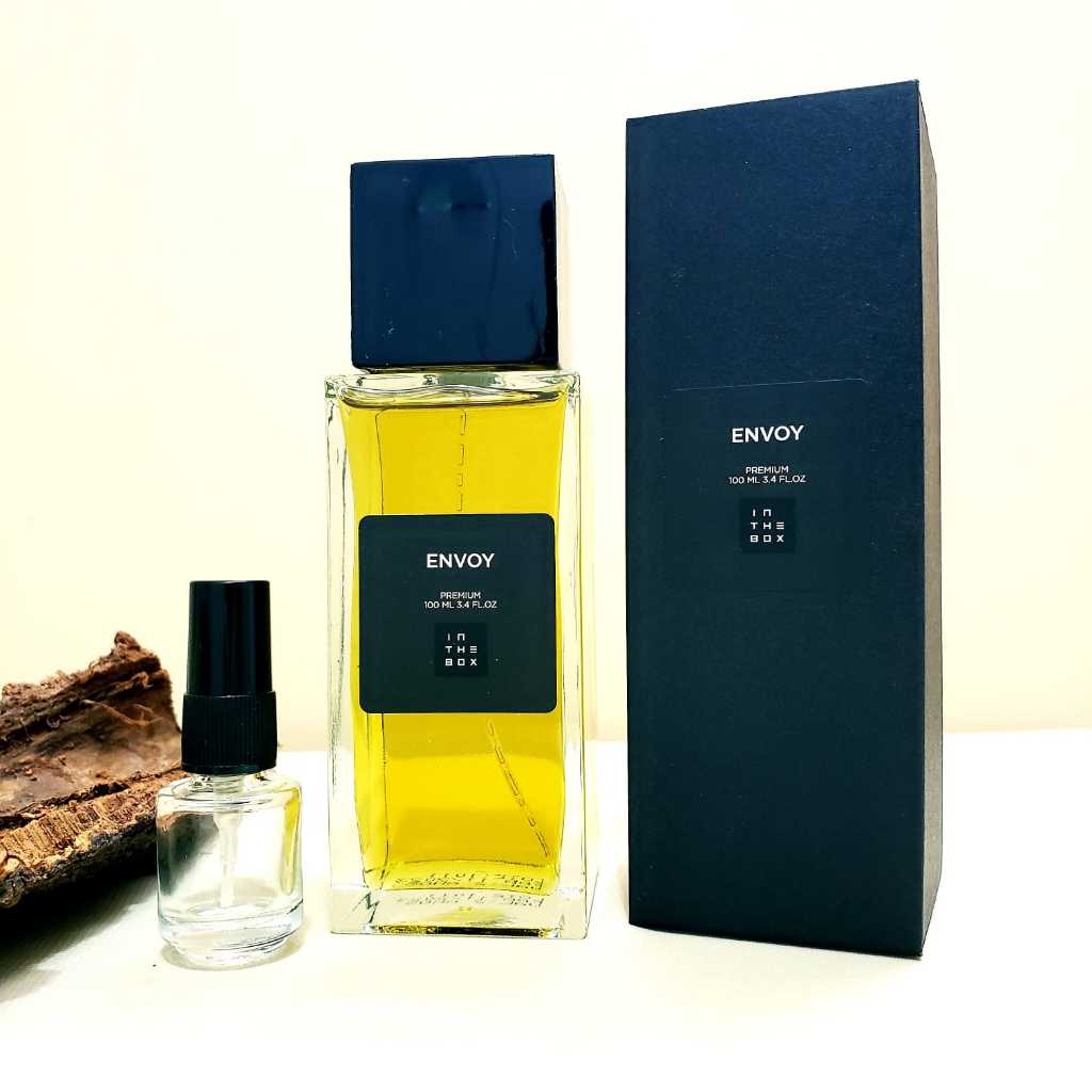 Perfume Envoy - In The Box Masculino | Shopee Brasil