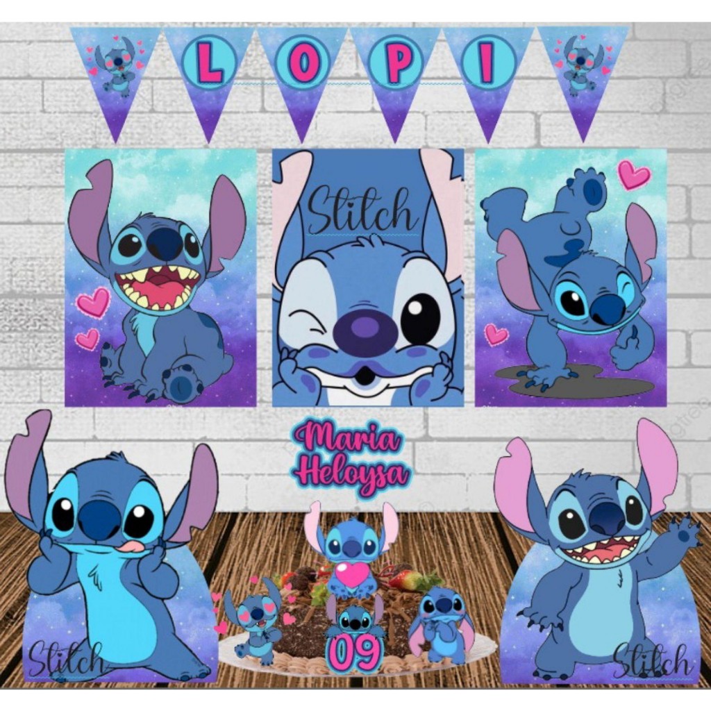 Kit festa STITCH | Shopee Brasil