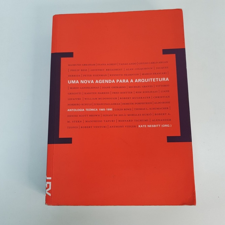 Livro Uma Nova Agenda Para A Arquitetura- Kate Nesbitt V2819 | Shopee ...