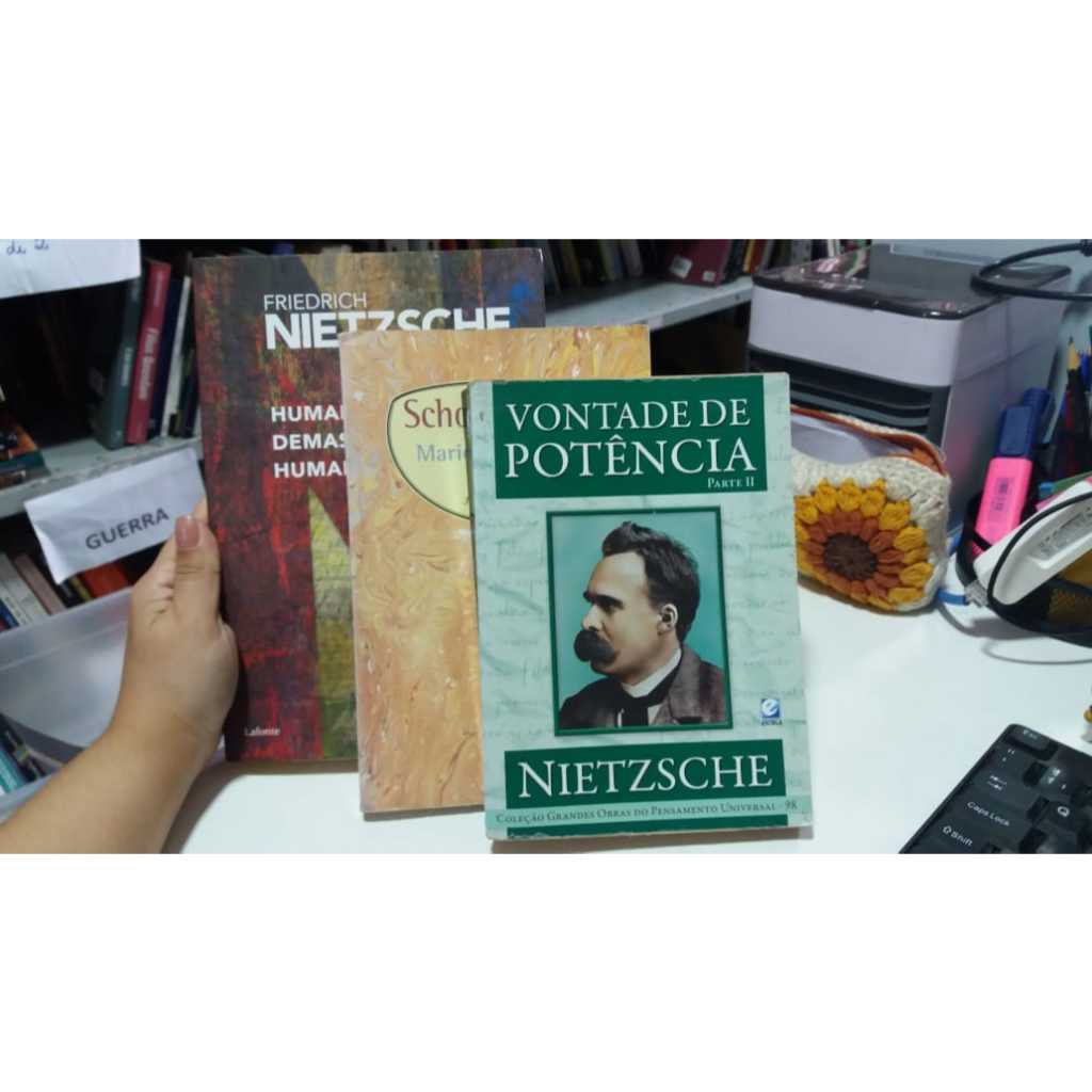 KIT - 3 LIVROS DE FILOSOFIA: NIETZSCHE E SCHOPENHAUER - DIVERSOS ...