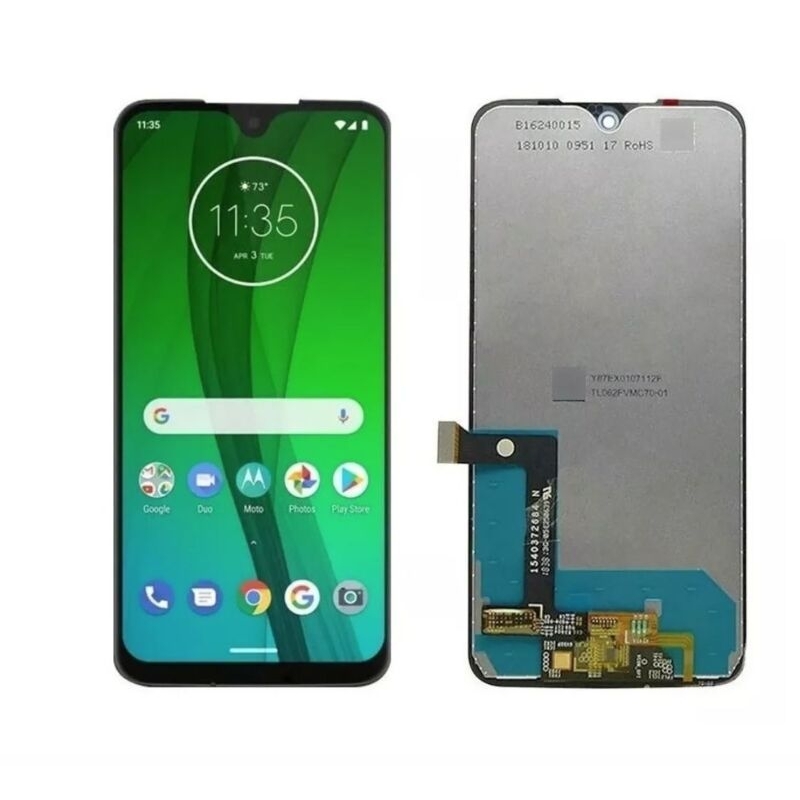 Tela Frontal Touch Display Lcd Moto G7/ G7 PLAY/ G7 PLUS/ G7 POWER/ COM ARO / SEM ARO ORIGINAL ...