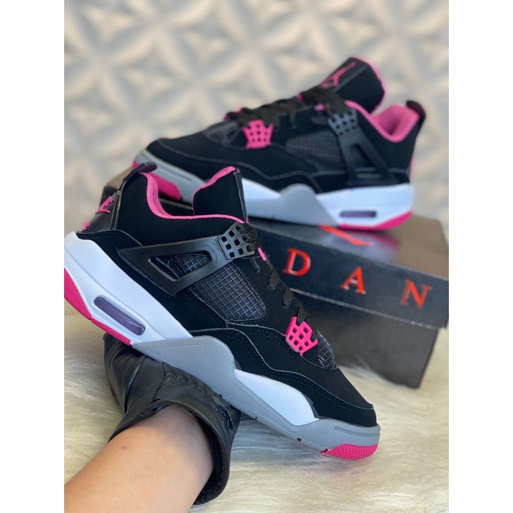 Tênis Retro 4 Basquete Masculino e Feminino Lançamento | Shopee Brasil