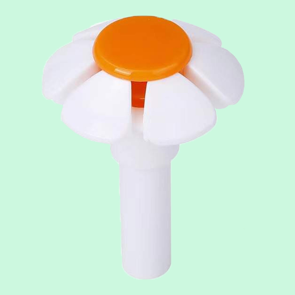 Dispensador de água para bebedor bebedouro cães gatos flor laranja ...