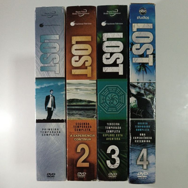 Box Dvds Lost Temporadas Completas da 1° a 4° - 28 Discos | Shopee Brasil