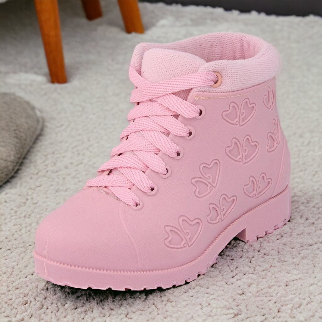 Botinha Infantil do 26 ao 33 Menina Coturno Infantil Impermeável Muito ...