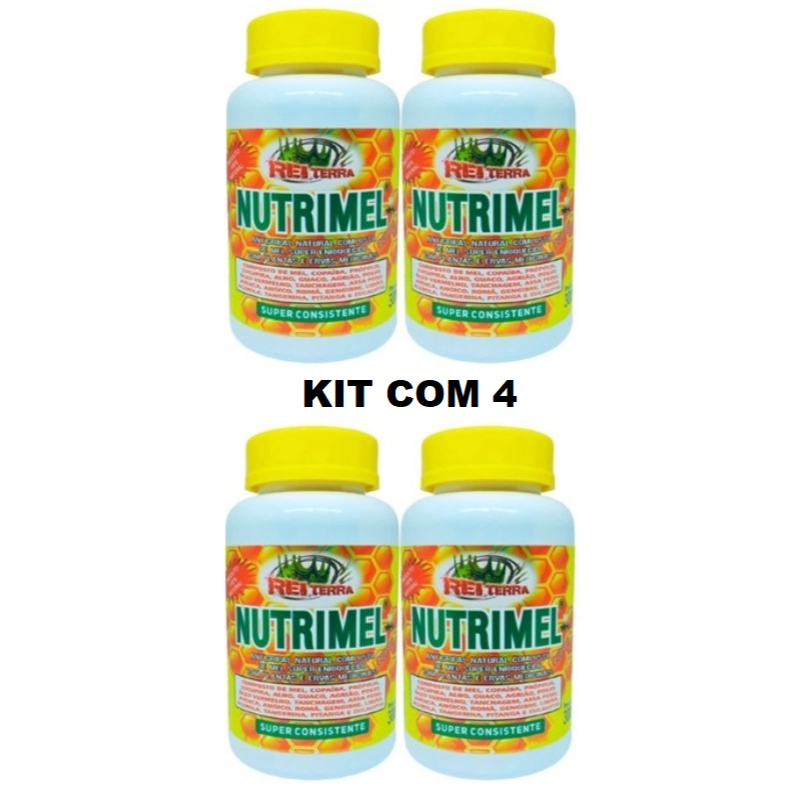 Kit com 4 Nutrimel Xarope Antigripal | Shopee Brasil