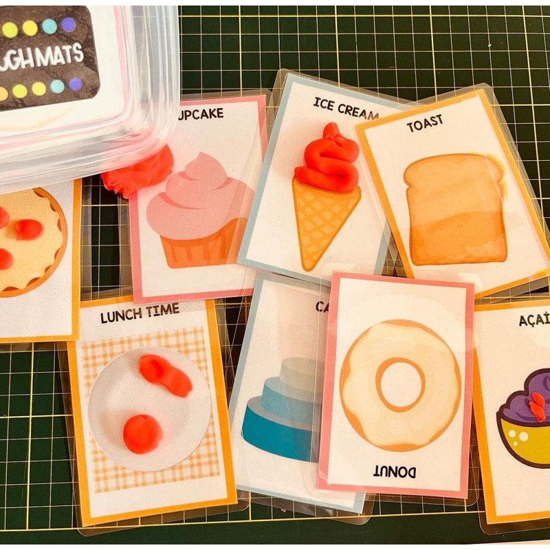 Playdough Cards - Para brincar de massinha. | Shopee Brasil