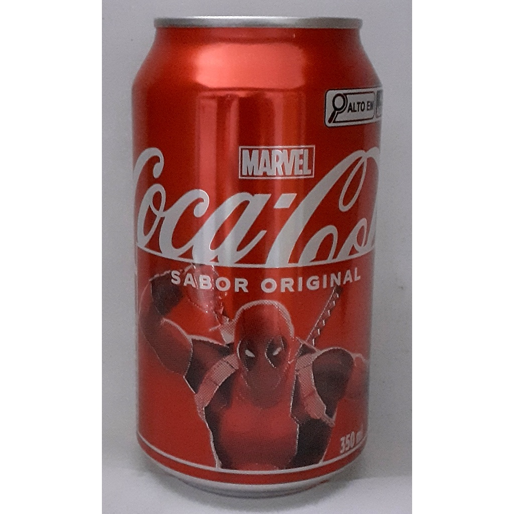 Lata Coca Cola - Deadpool (Edição Marvel 2024) Nova e Lacrada - Leia o ...