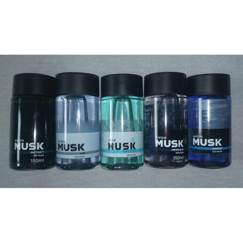 Body Splash Masculino Avon Musk 150ml Marine Freeze Air Instinct ...