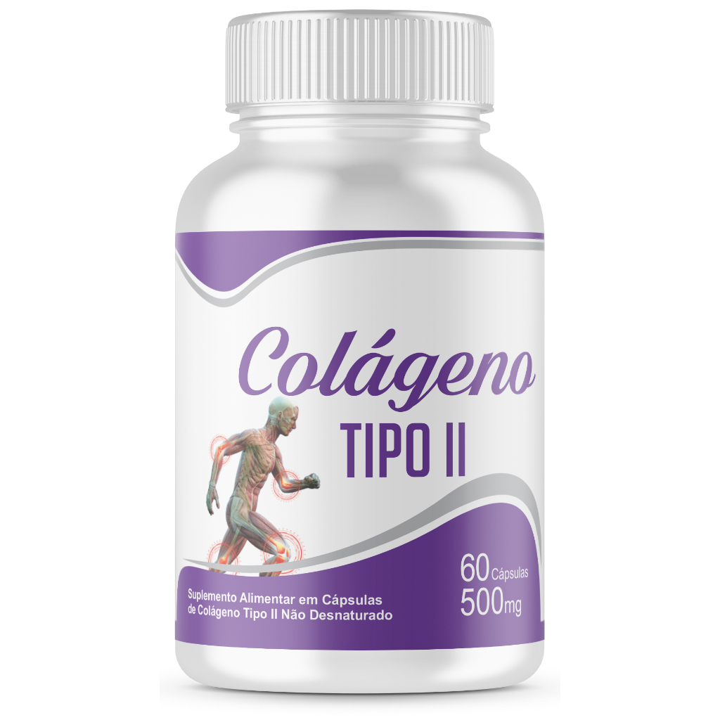 Colágeno Tipo 2 - 120 Caps 500mg Original Com Nota Fiscal | Shopee Brasil