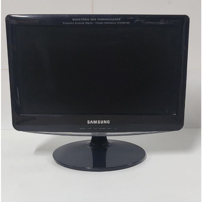 Monitor Lcd 15.6 Samsung Modelo B1630n | Shopee Brasil