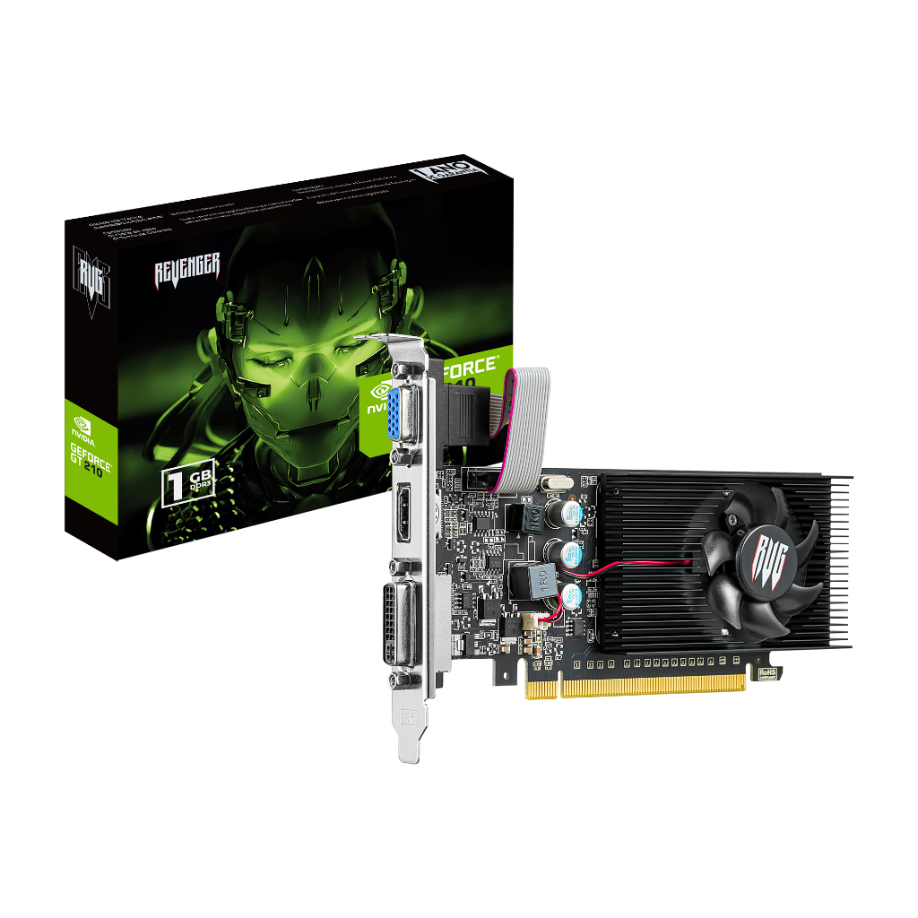Nvidia Revenger GT 210 Placa De Vídeo Nvidia 1gb 64bit Ddr3 | Shopee Brasil
