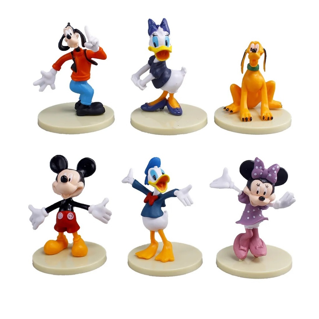 Kit Mickey Mouse, Minnie, Pato Donald, Pateta, Pluto e Margarida ...