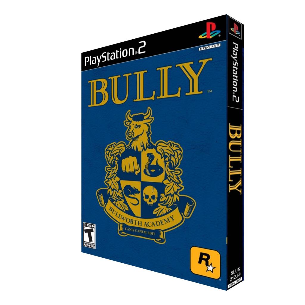 Jogo Bully / Playstation 2 / Midia Fisica / DvD / Capa Box / Ps2 ...