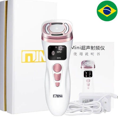 Mini Hifu 4 Geração Original Ultrassom Hifu 2 Mini Ultrassônica Fcial Massagem Anti 