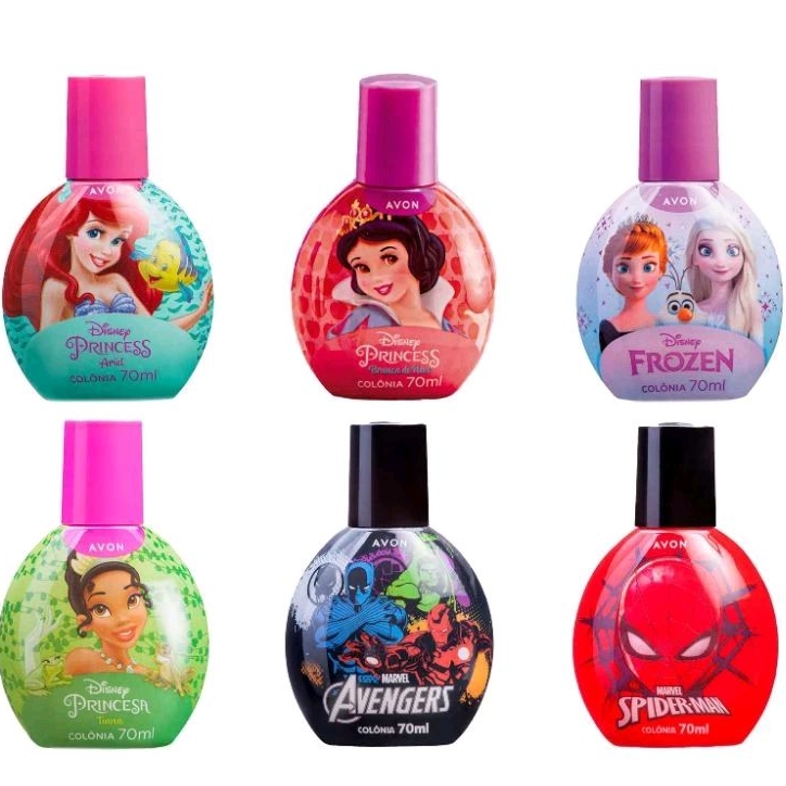 Perfume/Colônia Infantil Avon 70 ml - Spiderman - Avengers - Branca de ...