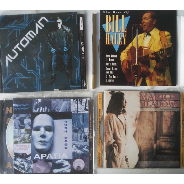 CD APATIA MARION MEADOWS BILL HALEY AUTOMAN (LOTE 4 CDS) | Shopee Brasil