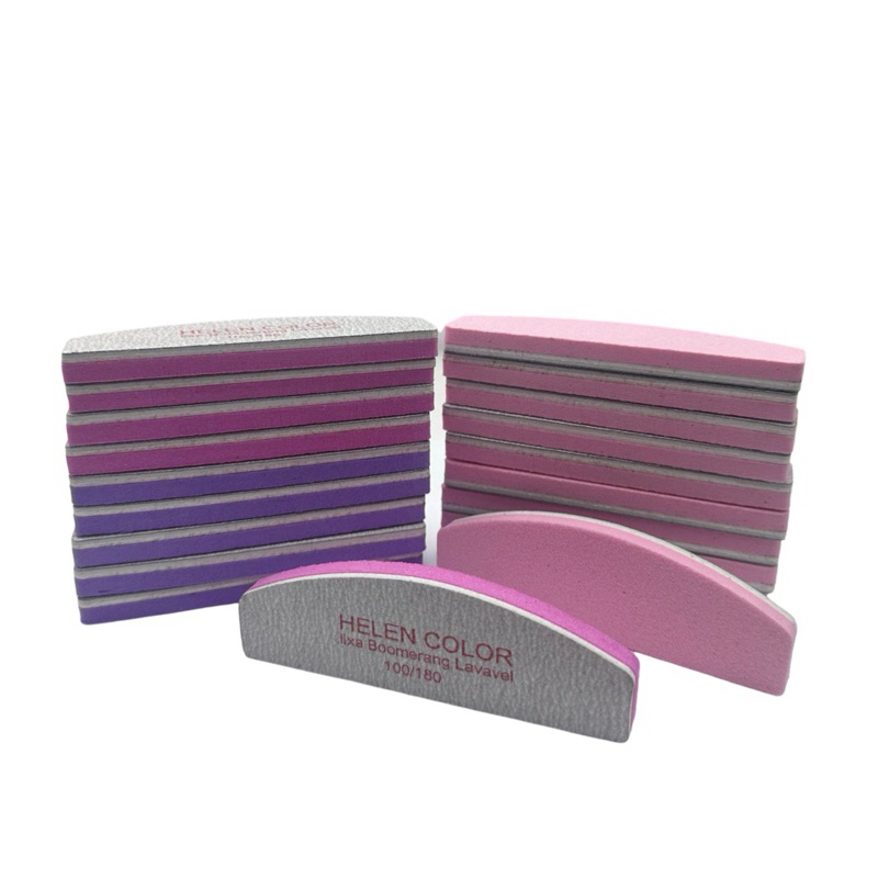 KIT Com 20 Lixa 2 em 1 Lixas Polidora e Lixa Comum RGJ-3063 | Shopee Brasil